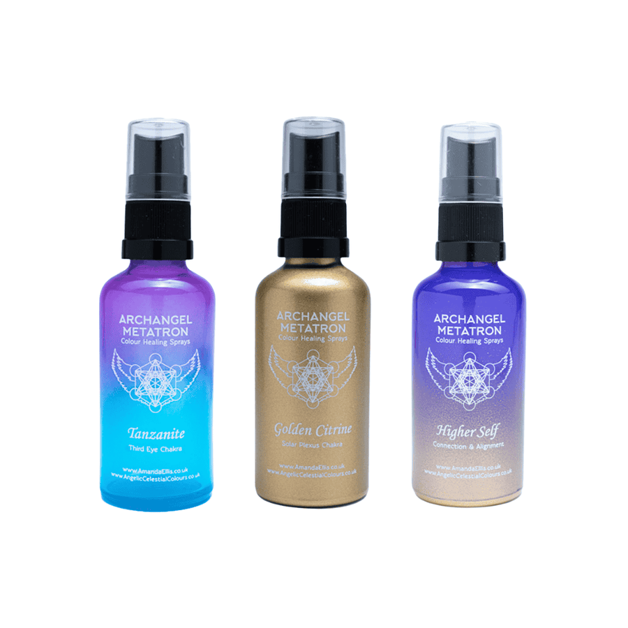 Signature Spray Sets for Energy Healing | Angelic Celestial Colours ...