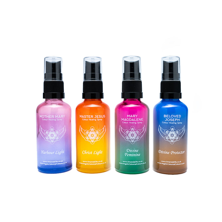 Signature Spray Sets for Energy Healing | Angelic Celestial Colours ...