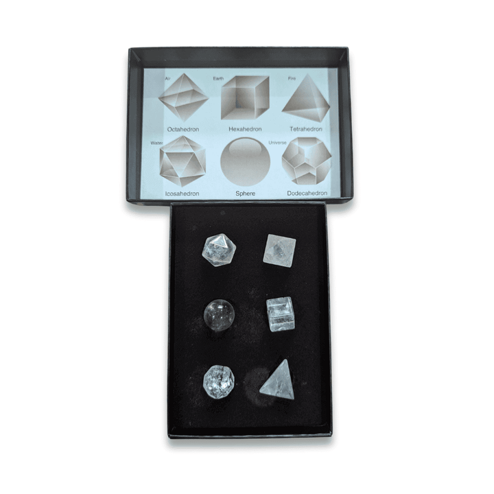Platonic Solids Set | Angelic Celestial Colours – Angelic Celestial ...