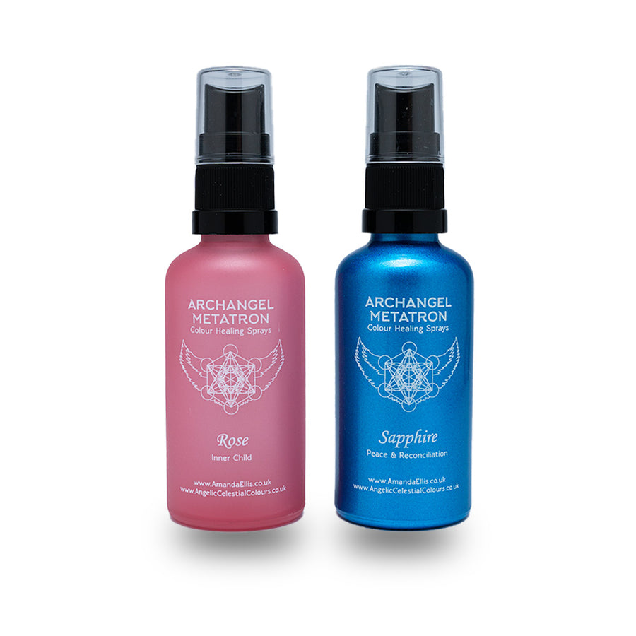 Signature Spray Sets for Energy Healing | Angelic Celestial Colours ...