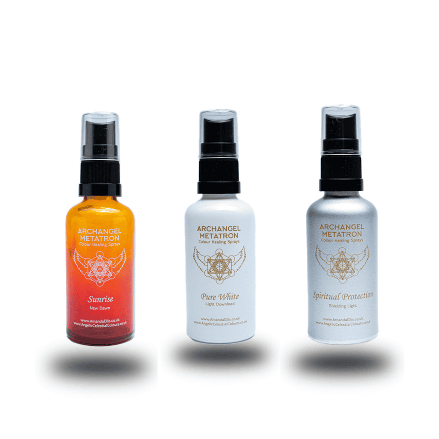 Signature Spray Sets for Energy Healing | Angelic Celestial Colours ...