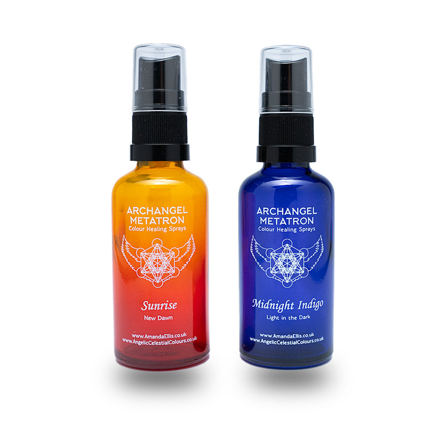 Signature Spray Sets for Energy Healing | Angelic Celestial Colours ...