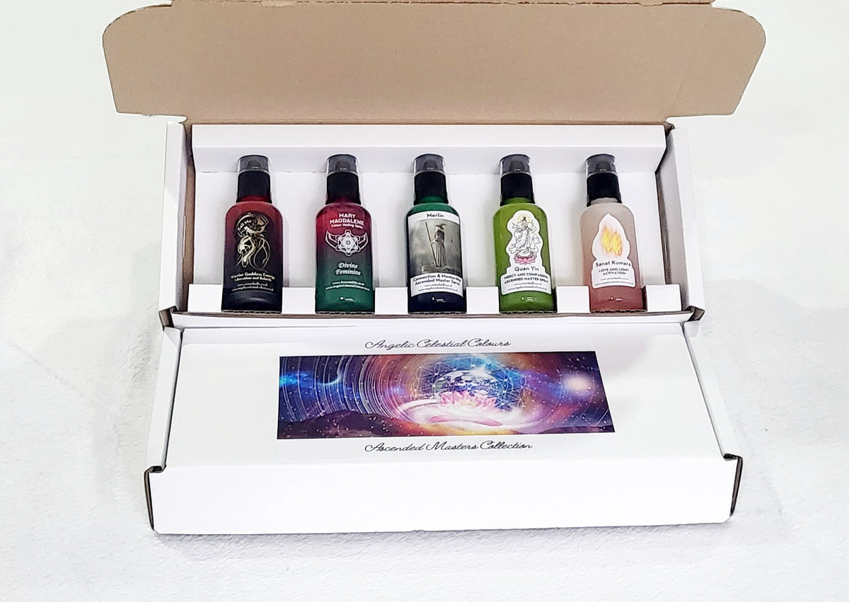 Ascended Masters Collection Box Set – Angelic Celestial Colours Ltd